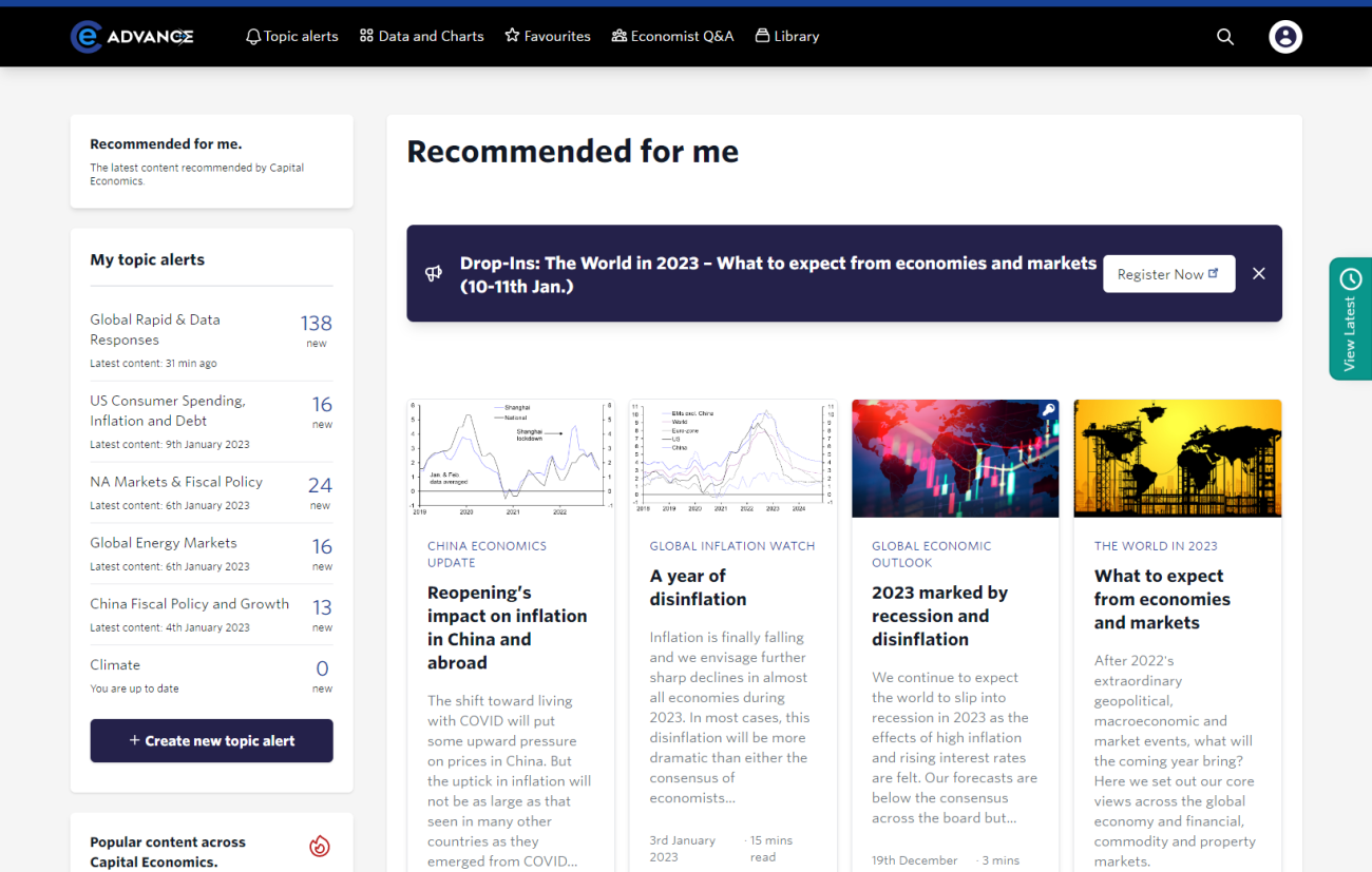 Advance | Capital Economics